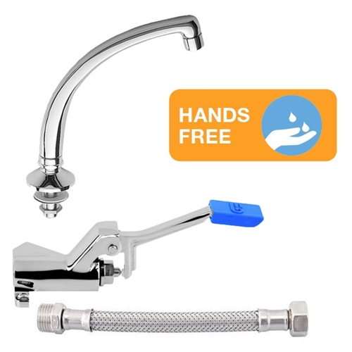 Knee & Pedal Operated Taps | Foot Taps - Lime Kitchen & Bathroom
