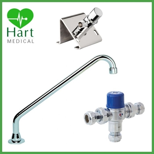 Knee & Pedal Operated Taps | Foot Taps - Lime Kitchen & Bathroom