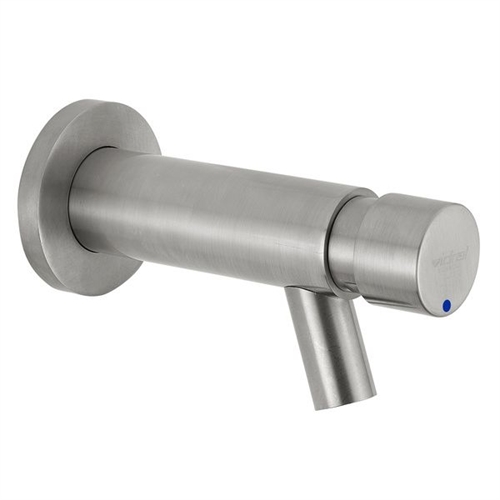 Inta Non Concussive Wall Mounted Bib Tap - Stainless Steel - Lime ...