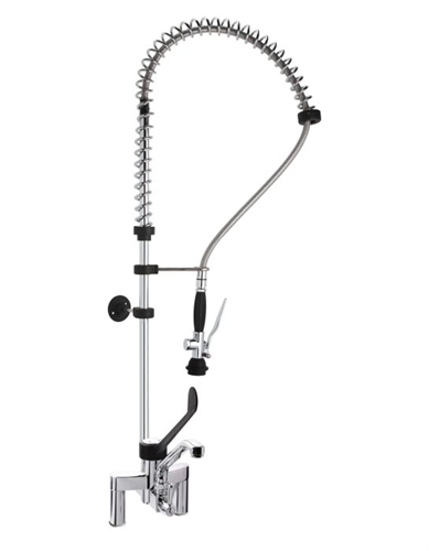 Wall Mounted Commercial Kitchen Pre Rinse Tap - Lime Kitchen & Bathroom