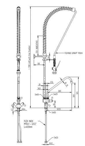 Commercial Kitchen | Catering Taps & Spares - Lime Kitchen & Bathroom