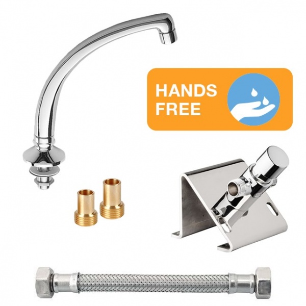 Knee & Pedal Operated Taps | Foot Taps - Lime Kitchen & Bathroom