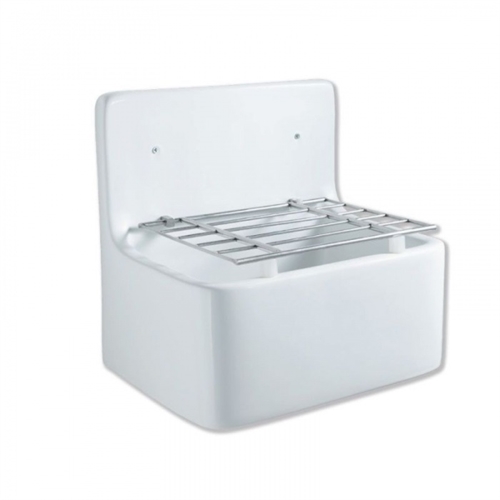 Janitorial High Back Cleaners Sink Set - Lime Kitchen & Bathroom