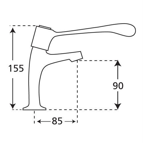 Medical Taps | Hospital Elbow Taps - Lime Kitchen & Bathroom