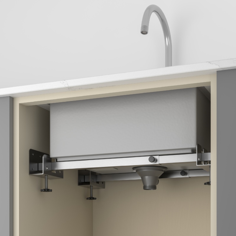 Sink Support Bars - For Cabinet Sizes 450-750mm - Lime Kitchen & Bathroom