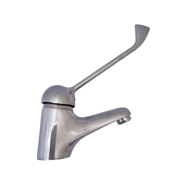 Medic Line Basin Mixer Tap in Brushed Nickel | Medical Use Mixer Tap ...