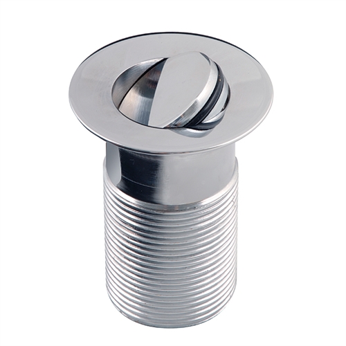 Unslotted Captive Plug Basin Waste - Lime Kitchen & Bathroom