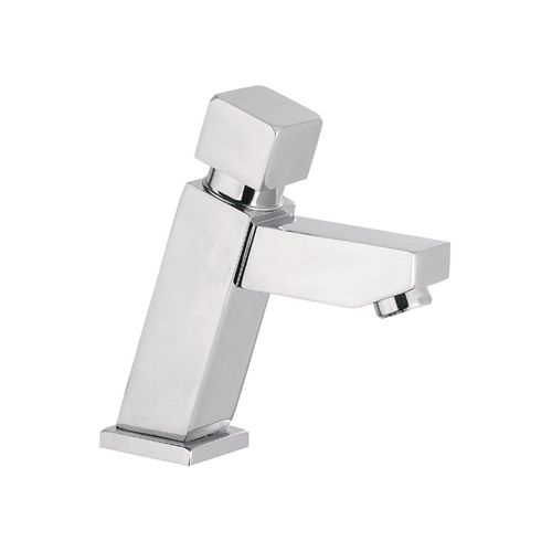 Commercial Square Non Concussive Basin Tap - Lime Kitchen & Bathroom