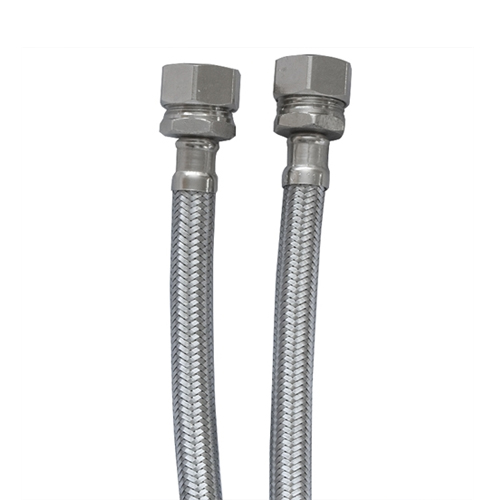 10mm Compression Fit Tap Connectors - For 15mm Copper Pipe - Lime ...