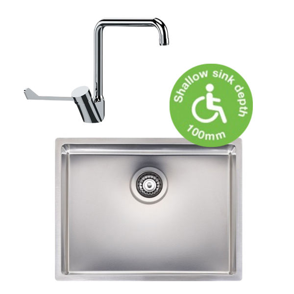 Designer Accessibility Kitchen Set | Disabled Use - Lime Kitchen & Bathroom