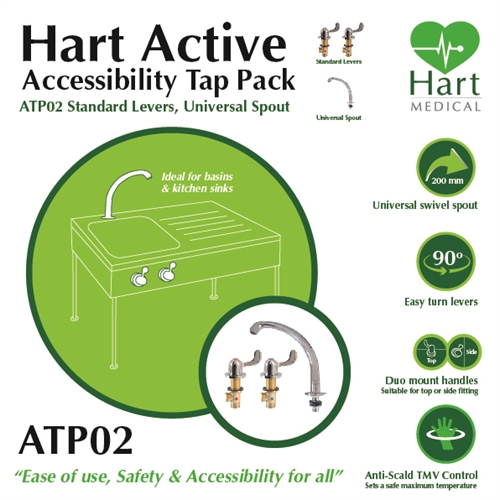 Hart Active Accessible Taps | Wheelchair Accessible Taps - Lime Kitchen ...