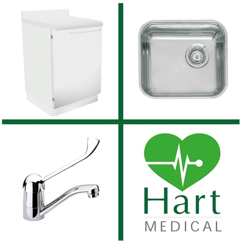 Hart Medical Handwash Sink Station - Lime Kitchen & Bathroom
