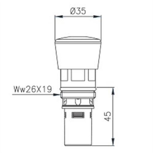 Ital Self Closing Non Concussive Timer Tap Cartridge - Lime Kitchen ...