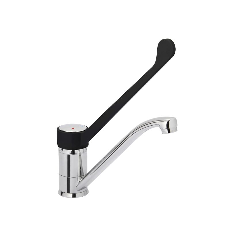 Monolith Commercial Sink Tap With Plastic Clinical Lever - Lime Kitchen ...
