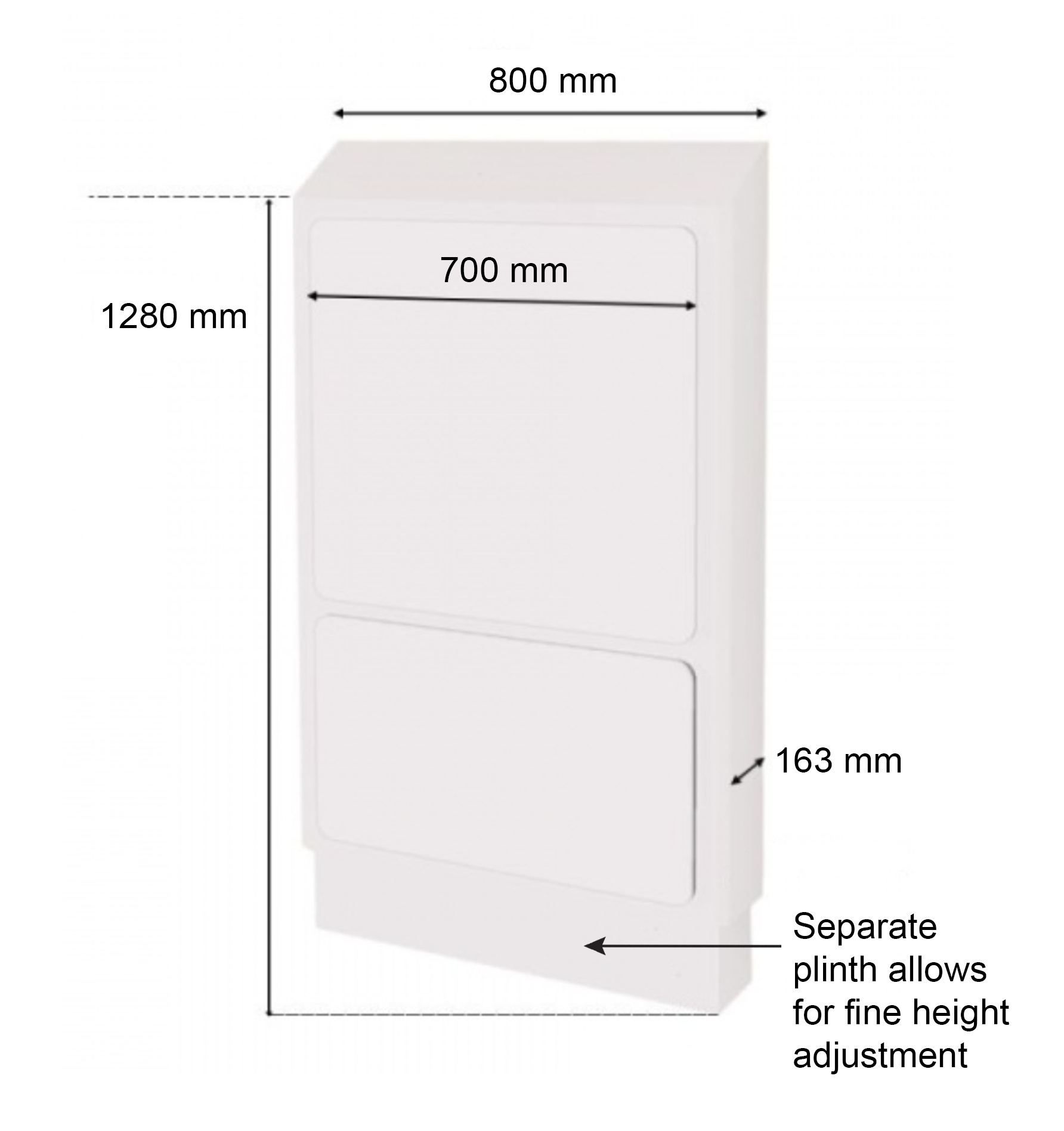 Medic Line Easy-Fit Half Height IPS Handwash Station | Pre-drilled ...