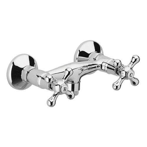 Traditional Cross Handle Breech Shower Valve | Manual Shower Mixer ...