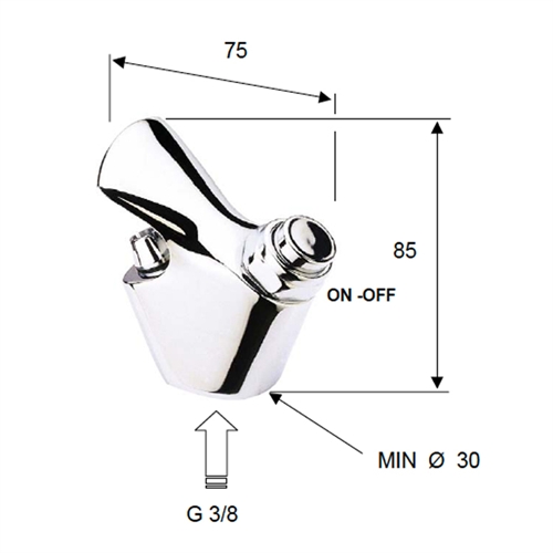 Remer Drinking Fountain Bubbler Tap - Lime Kitchen & Bathroom