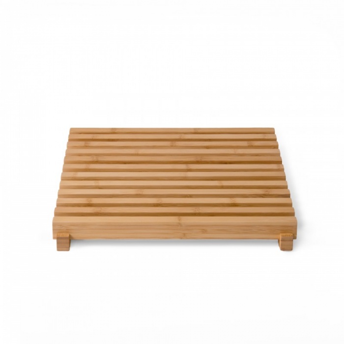 Arena Natural Bamboo Slatted Shower Mat | Sustainable Bamboo Shower Mat ...