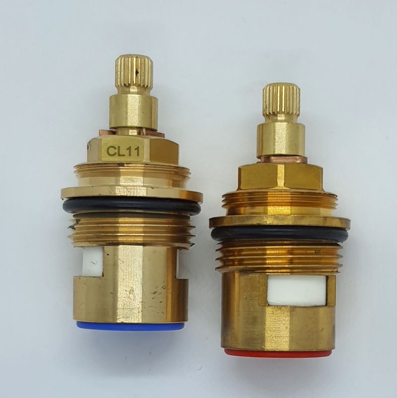 55mm Tall Bath Tap valves - 24 Teeth Spline - Lime Kitchen & Bathroom