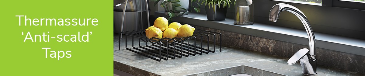 Thermassure Dual Protection Taps | Thermostatic Safety Taps - Lime ...